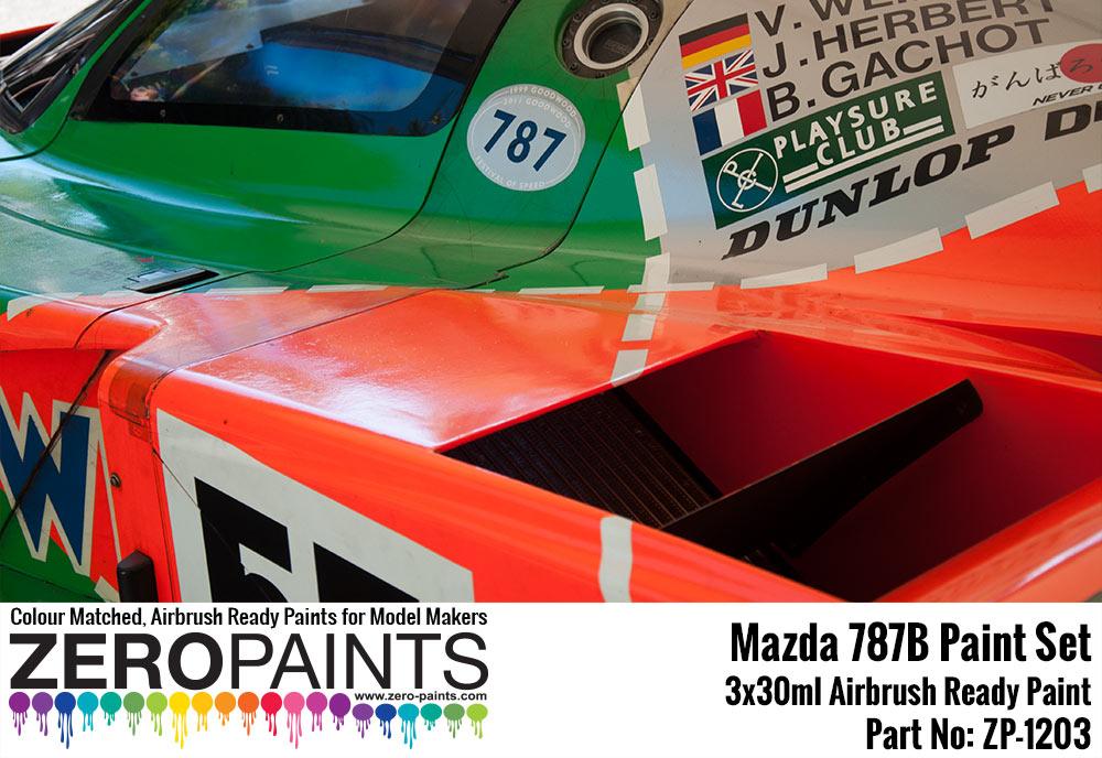 Mazda 787B Renown Paint Set - 3x30ml | ZP-1203 | Zero Paints
