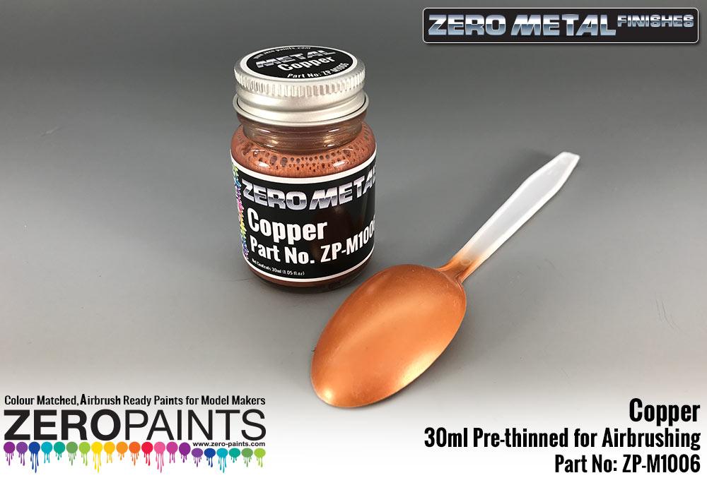 Copper Paint - 30ml - Zero Metal Finishes | ZP-M1006 | Zero Paints