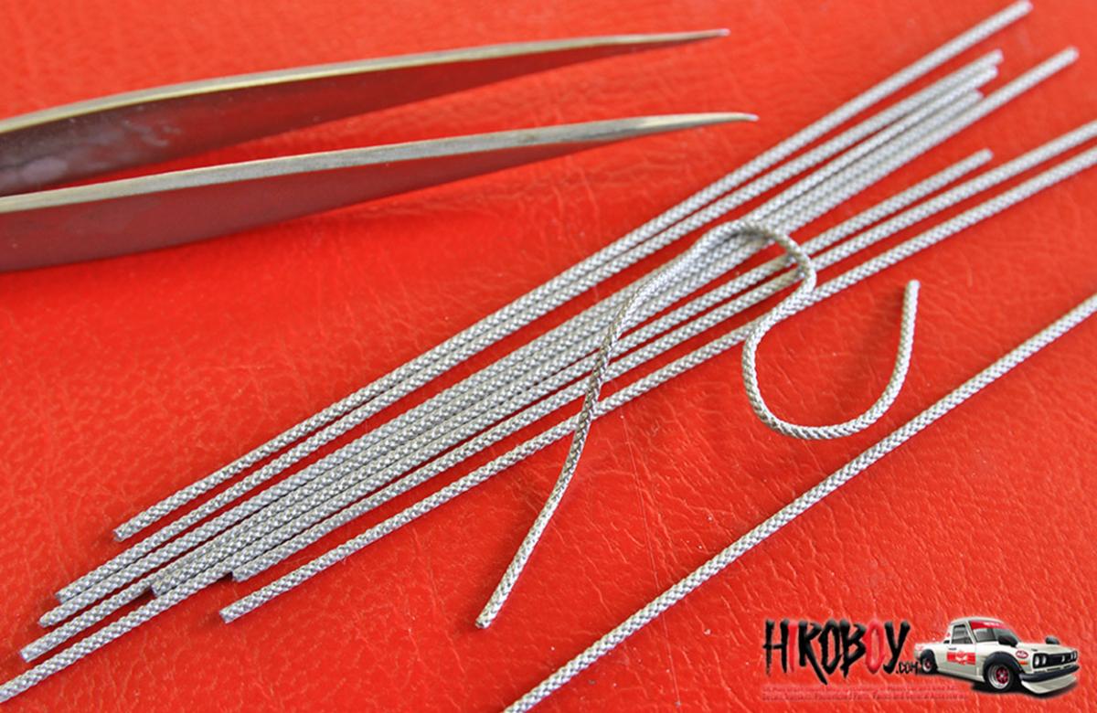 Metal Mesh Hose (Rough) 1.0mm 89mm long x 5 Pieces - P1168 | MFH P1168 ...