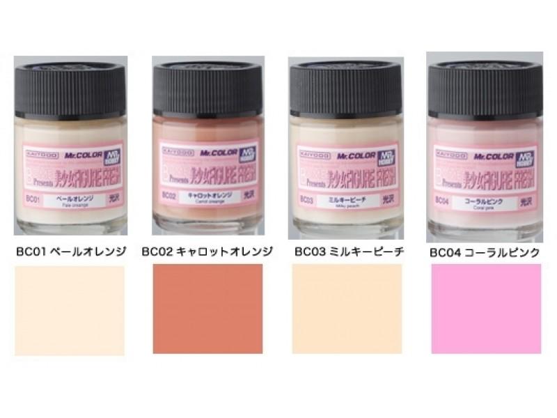 Mr Color - Flesh Colour Paint Set (Cutie Girls Figure Flesh Color ...