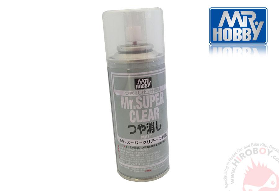Mr Super Clear Flat (Matt) (170ml) (also use on BJD dolls - Pullip ...