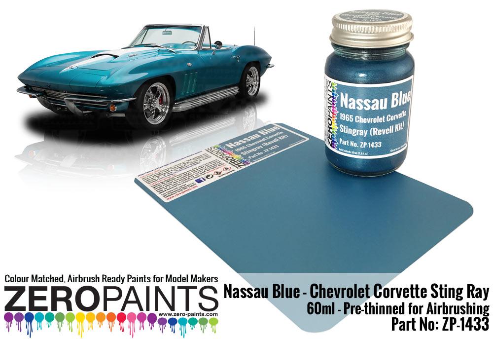 Nassau Blue Paint - 1965 Chevrolet Corvette 60ml (Revell Kit) | ZP-1433 ...