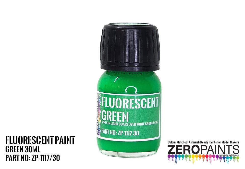 Fluorescent Green Paint - 30ml | ZP-1117/30 | Zero Paints