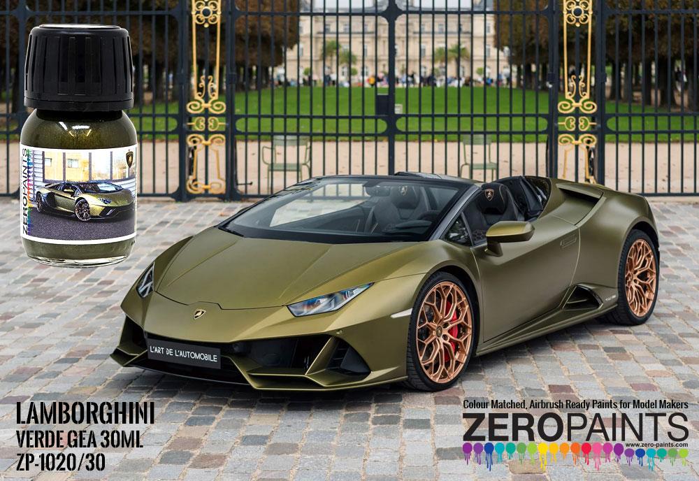 Lamborghini Verde Gea Paint - 30ml | ZP-1020/30 | Zero Paints