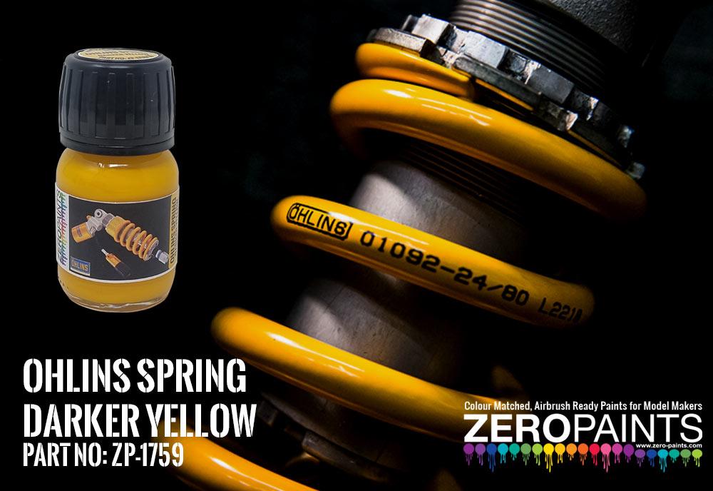 Ohlins Spring Darker Yellow Paint 30ml | ZP-1758 | Zero Paints