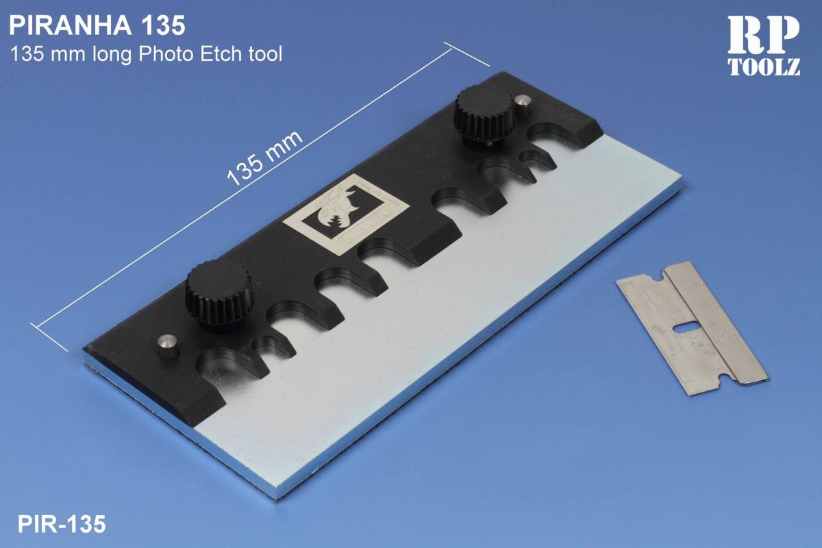 Piranha 135mm Long Photoetch Folding/Bending Tool | PIR-135 | RP Toolz