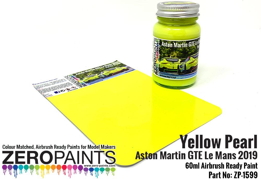 Yellow Pearl Aston Martin GTE Le Mans 2019 Paint 60ml | ZP-1599 | Zero ...