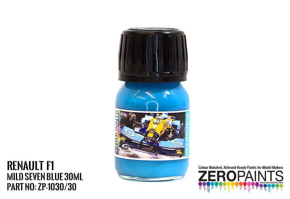 Renault Formula 1 Mild Seven Blue Paint - 30ml | ZP-1030/30 | Zero Paints