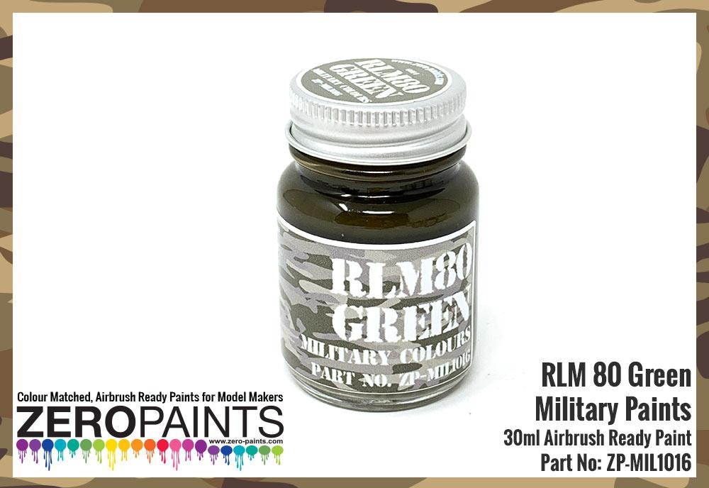 RLM80 Green Paint 30ml | ZP-MIL1016 | Zero Paints