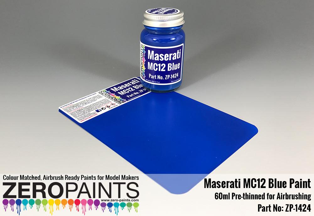 Maserati MC12 Blue Paint 60ml | ZP-1424 | Zero Paints