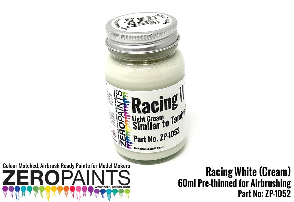 Racing White Paint (Light Cream) - Similar to TS7 60ml | ZP-1052 | Zero ...
