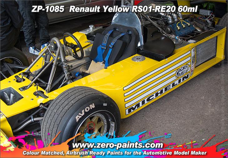 Renault F1 Yellow Paint RS01-RE20 60ml | ZP-1085 | Zero Paints