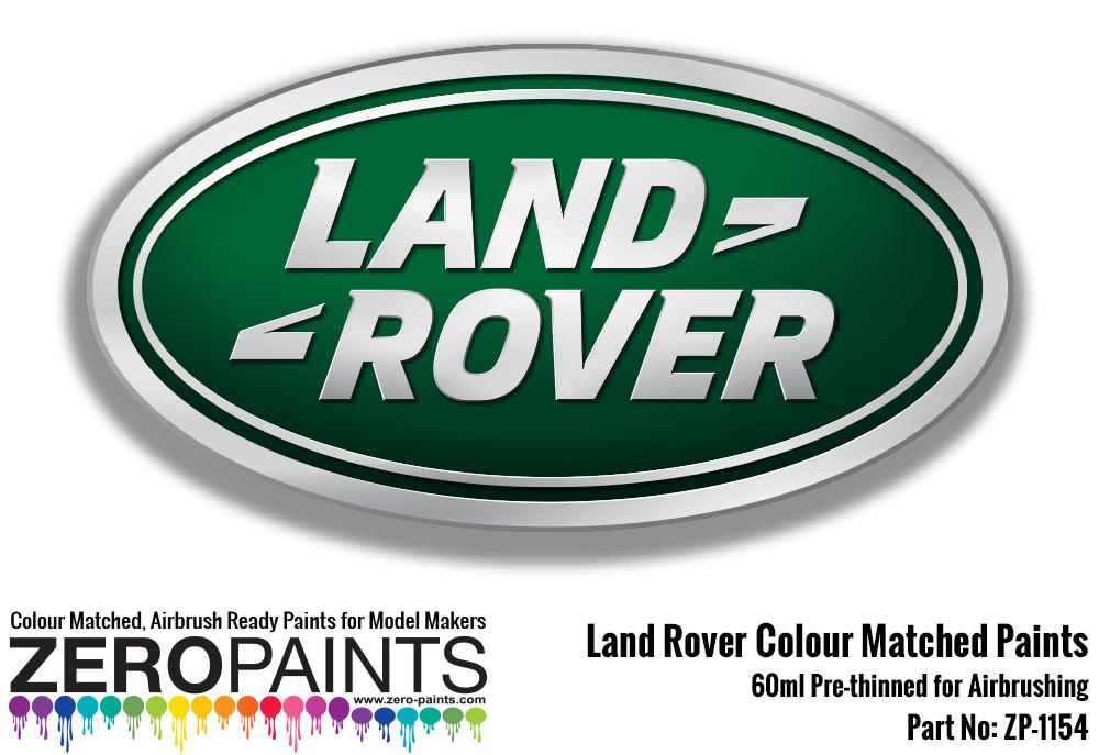 Land Rover/Range Rover Colour Matched Paints 60ml | ZP-1154 | Zero Paints
