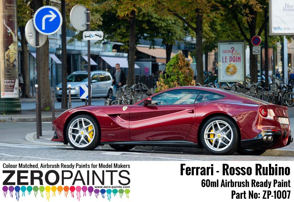 Rosso Rubino (Rosso China) - Ferrari Paint 60ml | ZP-1007 | Zero Paints