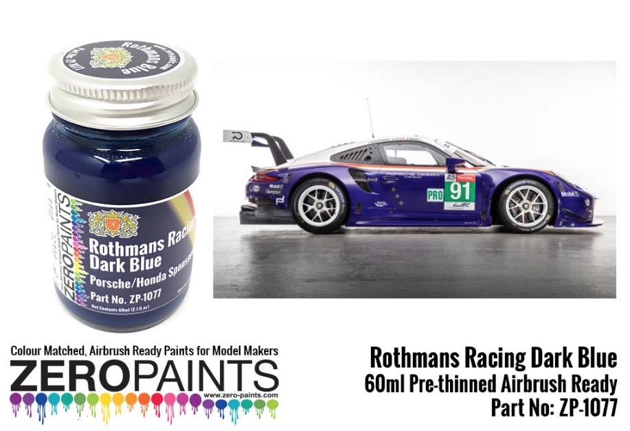 Rothmans Racing Dark Blue Porsche/Honda 60ml | ZP-1077 | Zero Paints