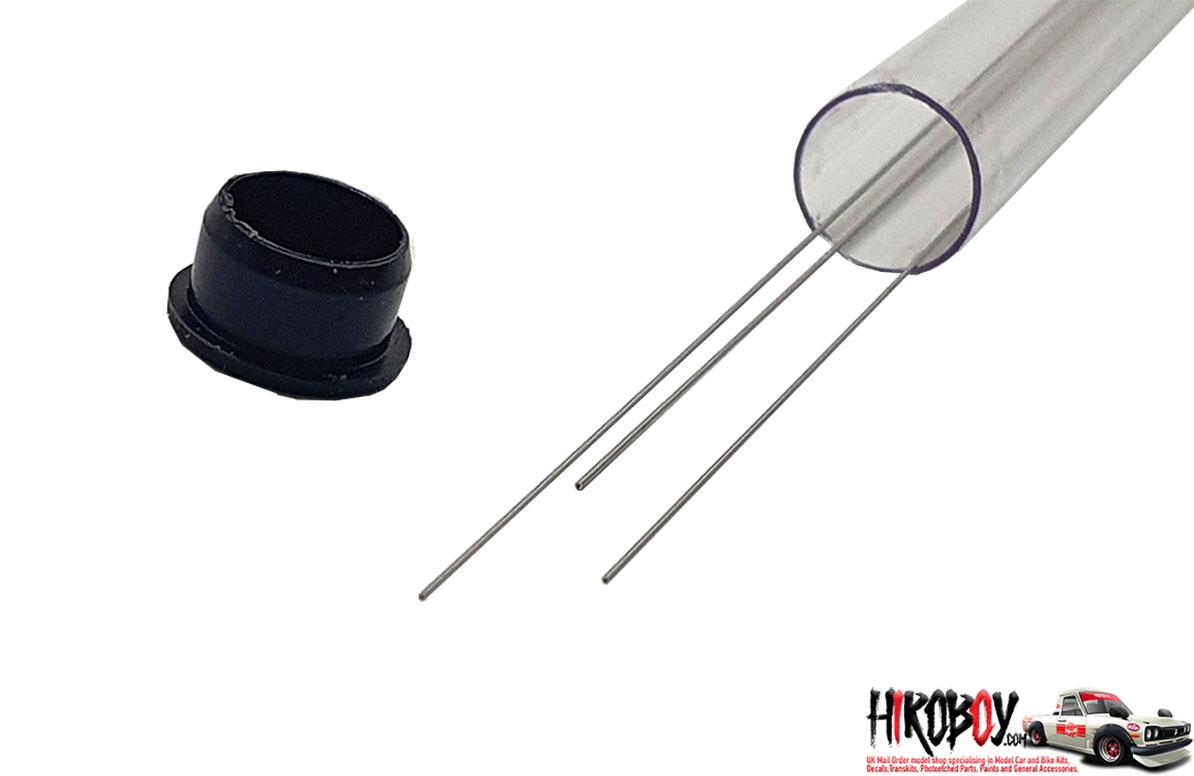 Round Super Micro Aluminium Tube 0.5mm x 0.3 x 305mm (3 pcs) | MAT05 ...