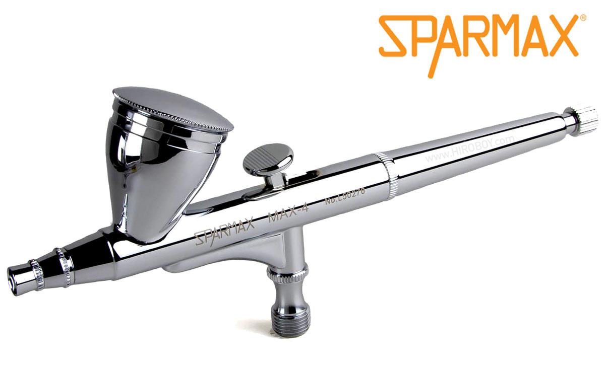 Sparmax MAX-4 Airbrush with Pre-set Handle 0.4mm Needle | SP-MAX-4 | Sparmax