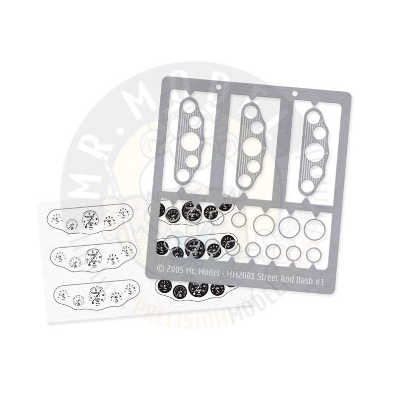 Street Rod Dashes 1 - MM2001 | MM2001 | Mr Model