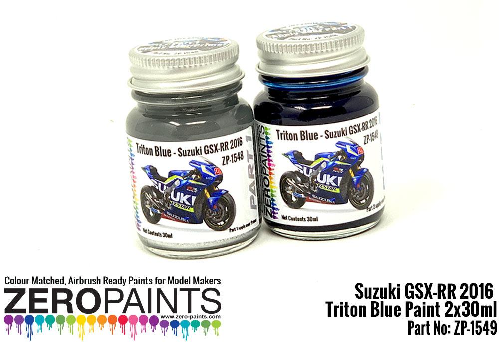Suzuki GSX-RR 2016 - Triton Blue - 2x30ml | ZP-1549 | Zero Paints