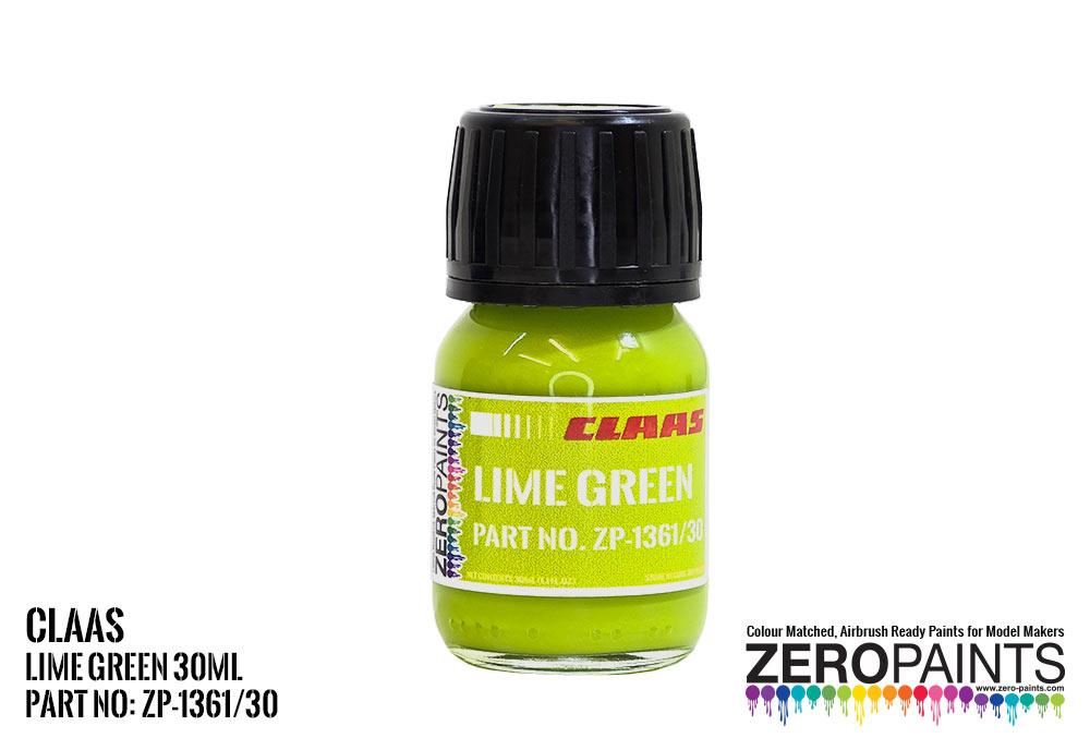 Claas Lime Green Paint (Farm Equipment) - 30ml | ZP-1361/30 | Zero Paints