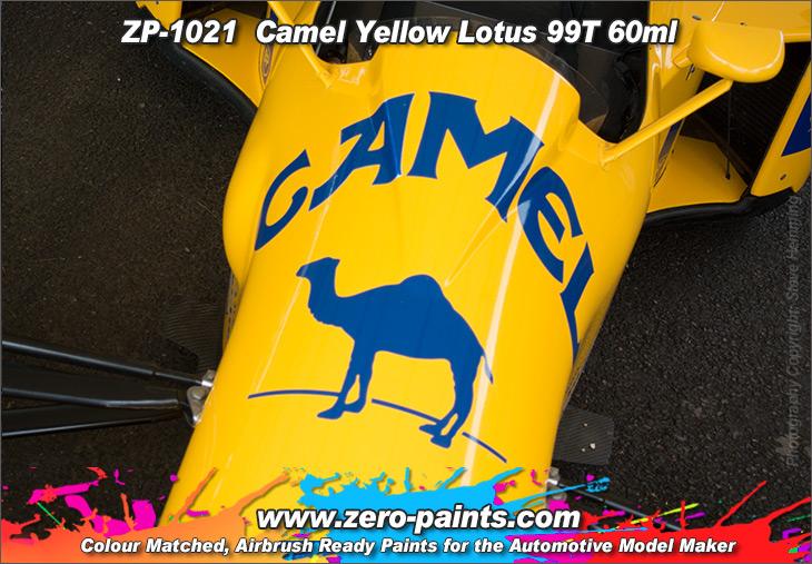 Team Camel Lotus Yellow (99T -100T) Paint 30ml | ZP-1021/30 | Zero Paints
