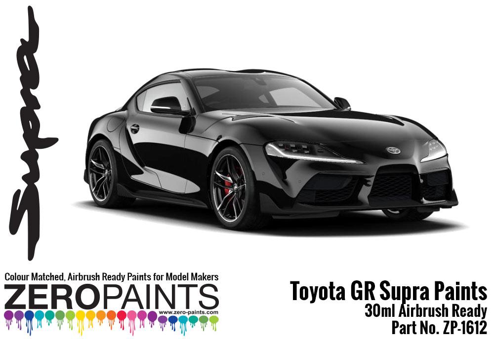Toyota GR Supra Black Metallic Paint 30ml | ZP-1612 | Zero Paints