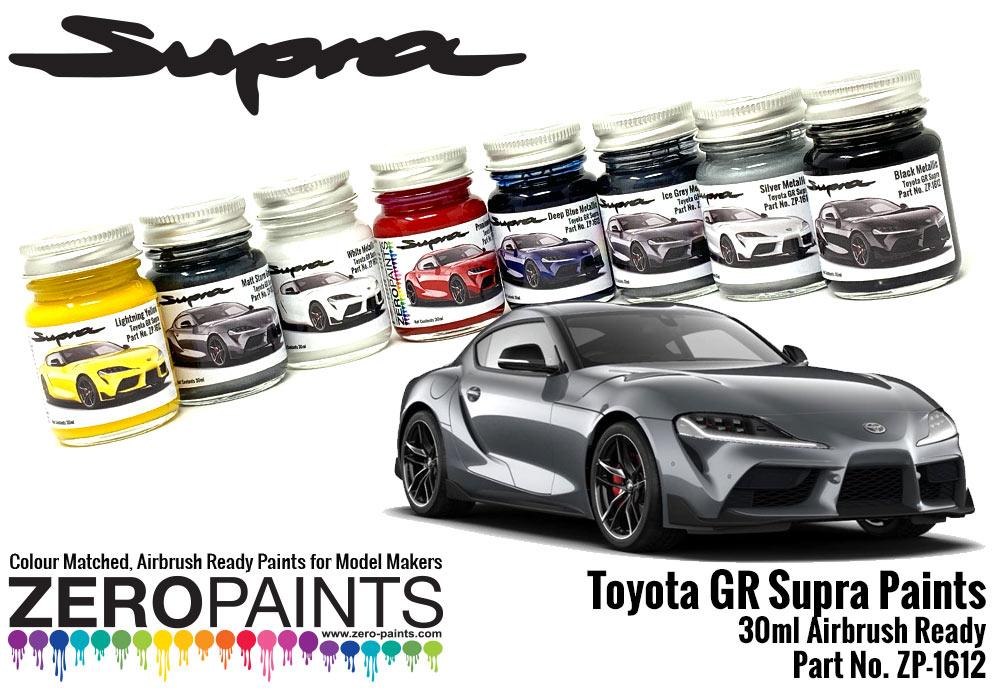 Toyota GR Supra Ice Grey Metallic Paint 30ml | ZP-1612 | Zero Paints