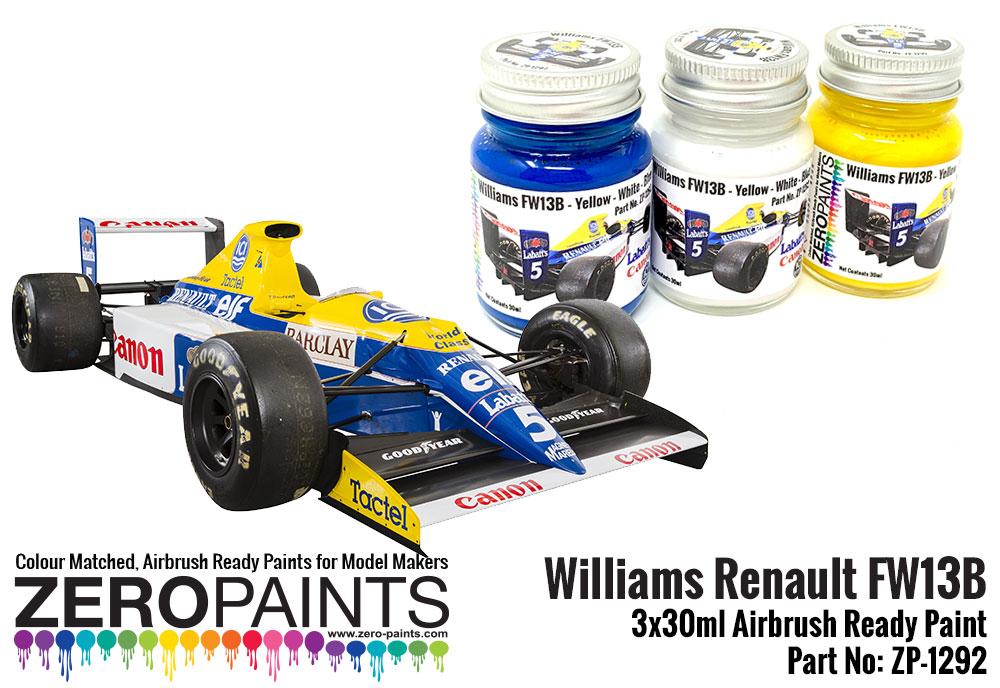 Williams Renault FW13B - 3x30ml | ZP-1292 | Zero Paints