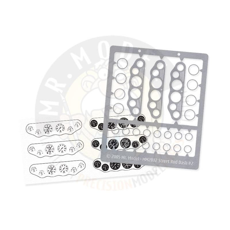 Street Rod Dashes 2 - MM2002 | MM2002 | Mr Model