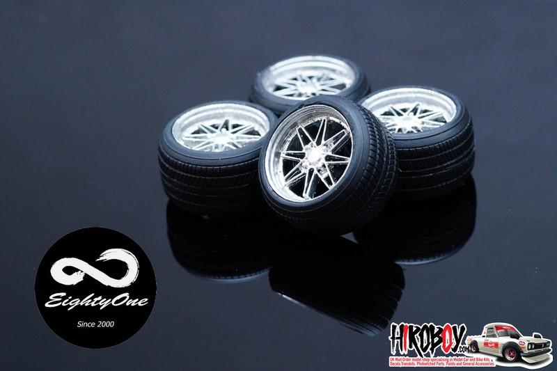 1:24 15" Work Equip 03 Wheels and Tyres | F81-RM011 | Eightyone ...