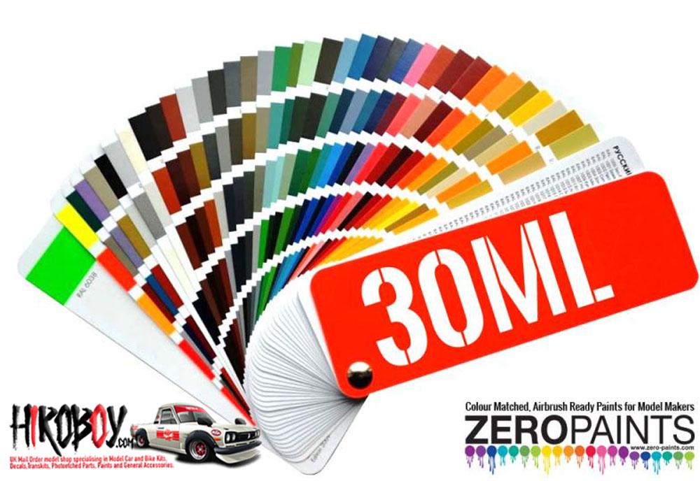 Single Zero Paint - 30ml | ZP-5001 | Zero Paints