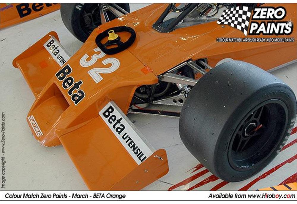BETA Orange (March/Surtees) Paint 30ml | ZP-1201/30 | Zero Paints