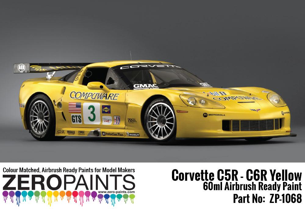 Yellow Paint for Corvettes C5R-C6R 60ml | ZP-1068 | Zero Paints