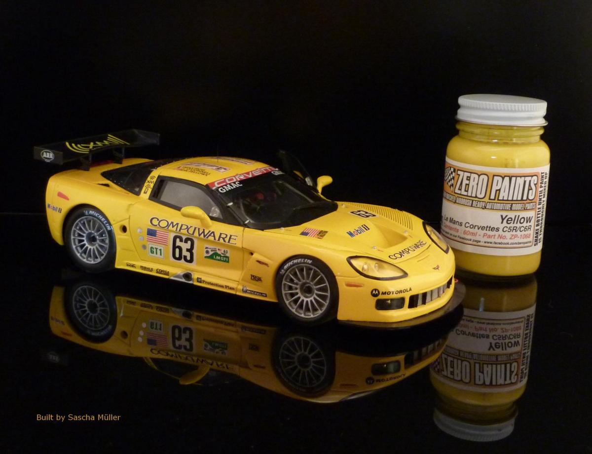 Yellow Paint for Corvettes C5R-C6R 60ml | ZP-1068 | Zero Paints