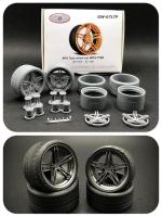 1:24 Rotiform ARA Type Wheel Set | GW-07 | Geronimoworks