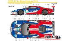 1:24 Ford GT #69 #68 24 Hours Le Mans 2019 (Team USA) Decals | SK-24094 ...