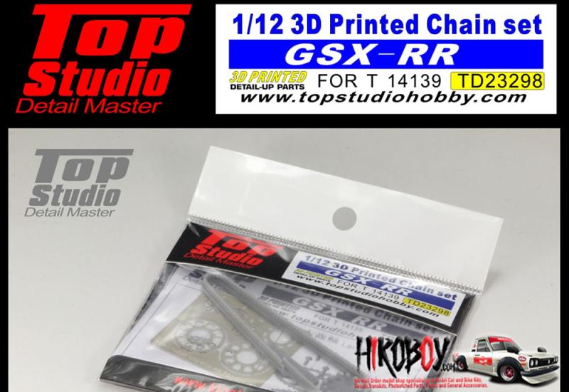 1:12 Team Suzuki ECSTAR GSX-RR 3D Printed Chain Set (Tamiya 14139 ...