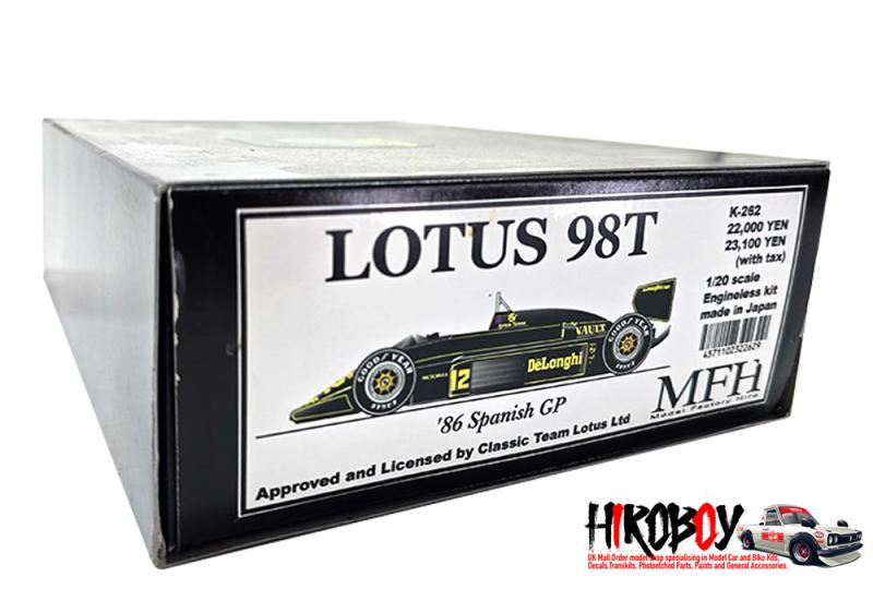 1:20 Lotus 98T | K262 | Model Factory Hiro