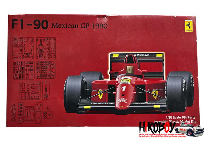 1:20 Ferrari 641/2 F190 Mexican Grand Prix 1990 (GP-8) | FUJ-090436 ...