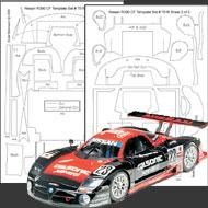 1:24 Nissan R390 GT1 Composite Fiber Decal Template Set | SKU7016 ...