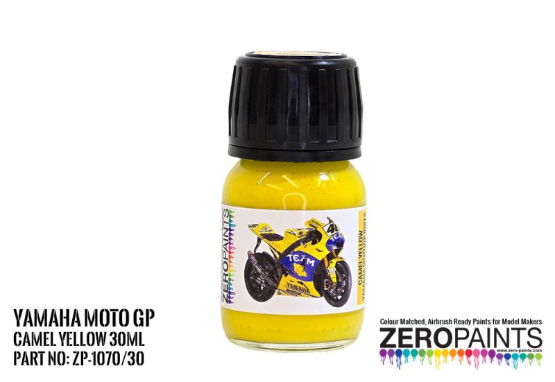 Yamaha YZR-M1 Camel Yellow Paint MotoGP Bikes - 30ml | ZP-1070/30 ...
