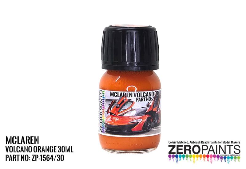 McLaren Volcano Orange Paint - 30ml | ZP-1564/30 | Zero Paints