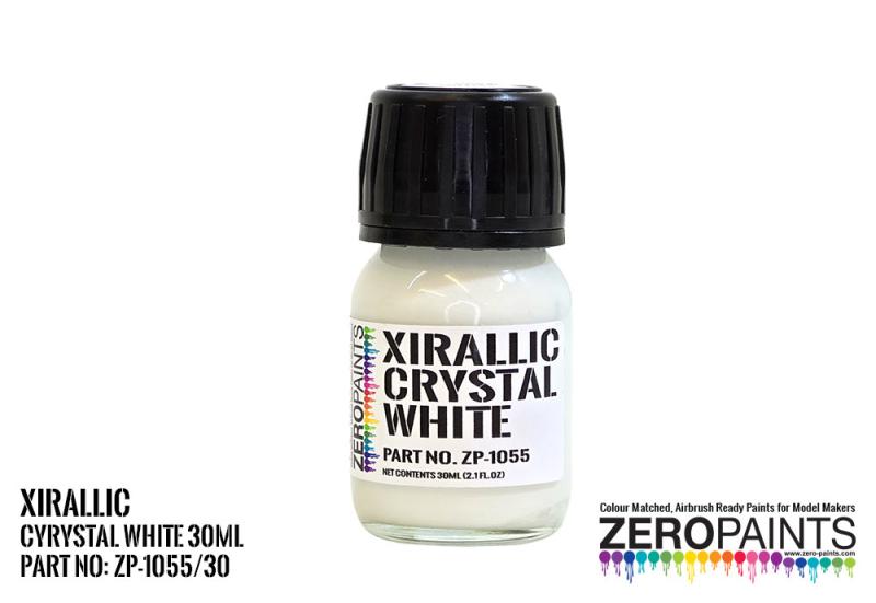 Xirallic Crystal White Paint - 30ml | ZP-1055/30 | Zero Paints