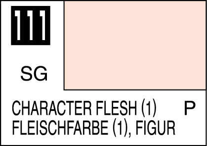 Mr Color Paint Character Flesh (1) 10ml # C111 | GSi-C-111 | Gunze ...