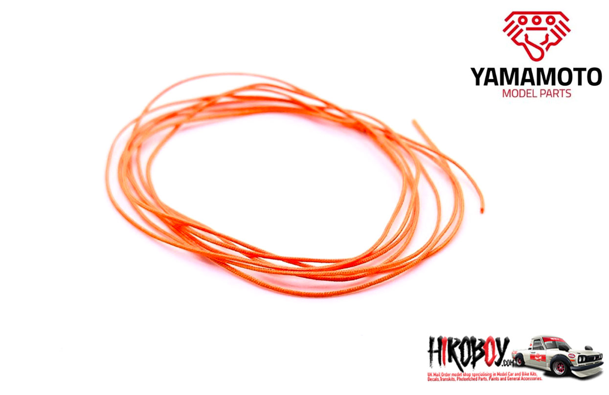 0.3mm Braided Hose Line Orange 2m | YMPTUN90 | yamamotomodel