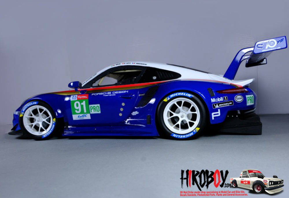 1:12 Porsche 911 RSR n°91 Le Mans 2018 Model Kit | P1209K | Profil 24