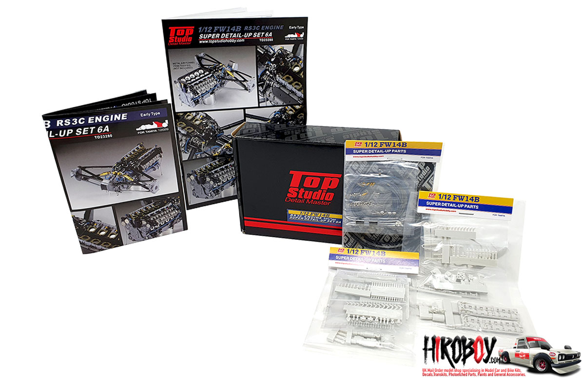 1:12 Williams FW14B Super Detail-up Set 6A - Engine RS3C (Early Type ...