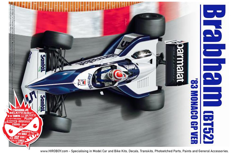 1:20 Brabham BT52 '83 Monaco GP | B20003/098233 | Beemax / NUNU