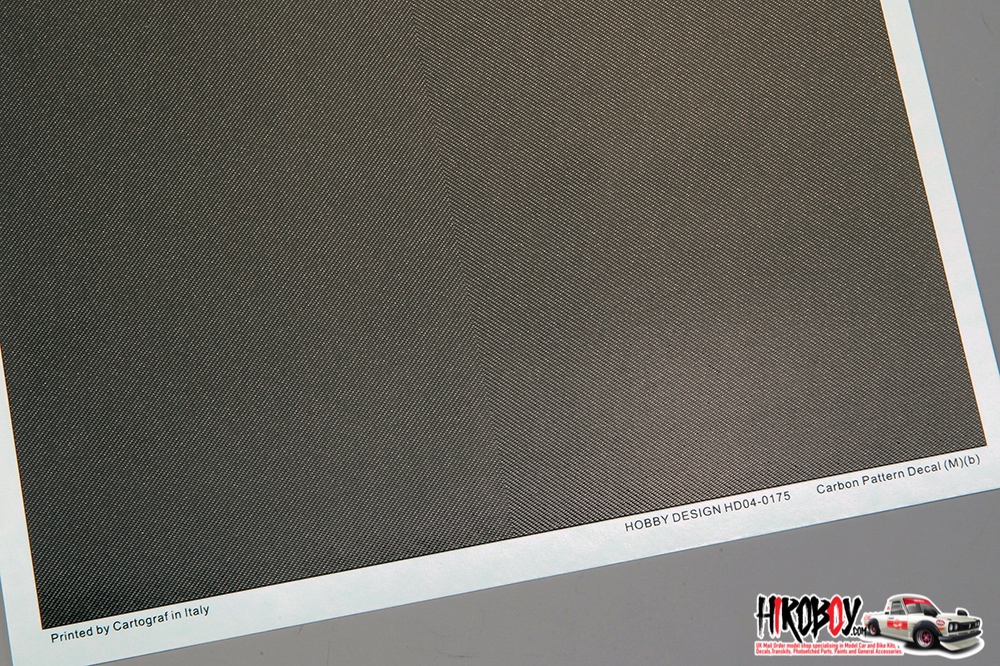 1:20 Carbon Decals Medium (B) Printed by Catograf | HD04-0175 | Hobby ...