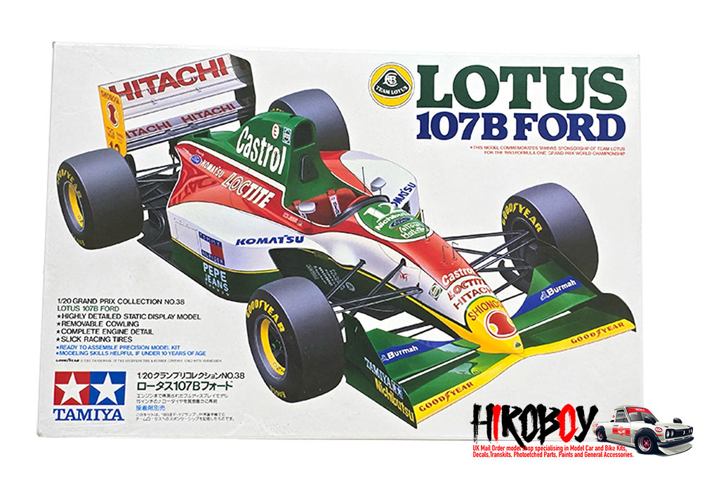 1:20 Lotus 107B Ford 20038 | TAM20038 | Tamiya